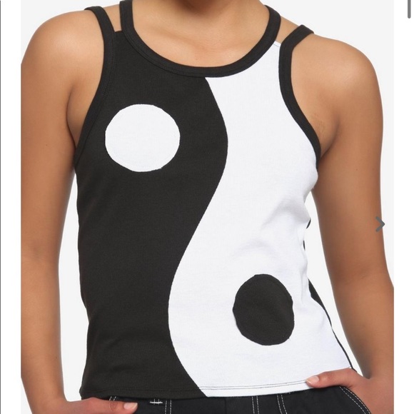 Tops | Yin Yang Tank Top | Poshmark